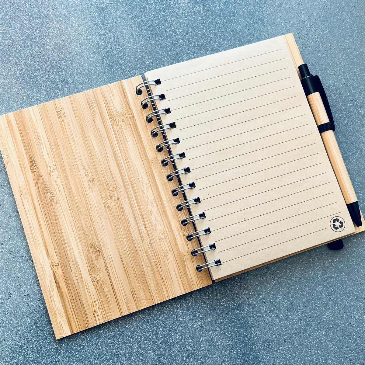 Bamboo Journal with Lotus Inscribed – Naturally Namaste365