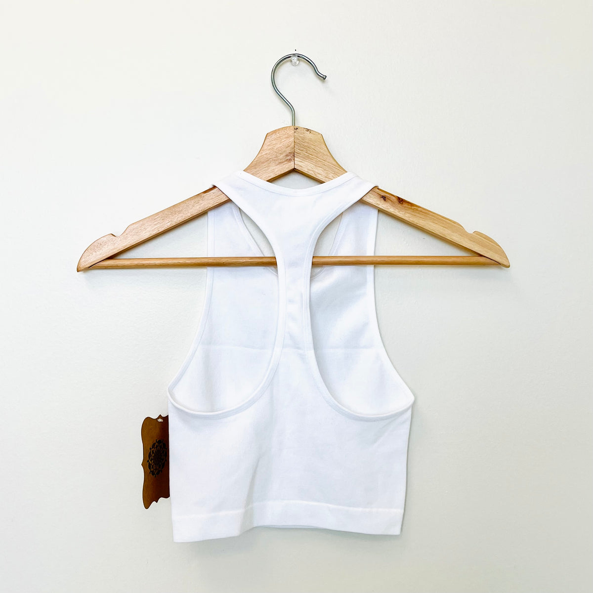 White Razorback Athleisure Top – Naturally Namaste365